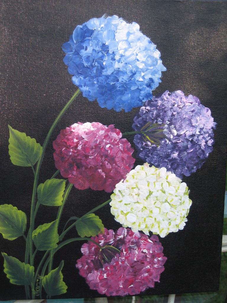 Hydrangea Class this weekend - The Painted Vine, LLC
